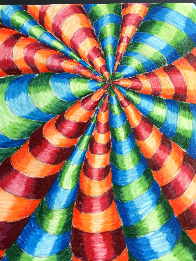 Eat the paste! | Op Art, Value & Blending